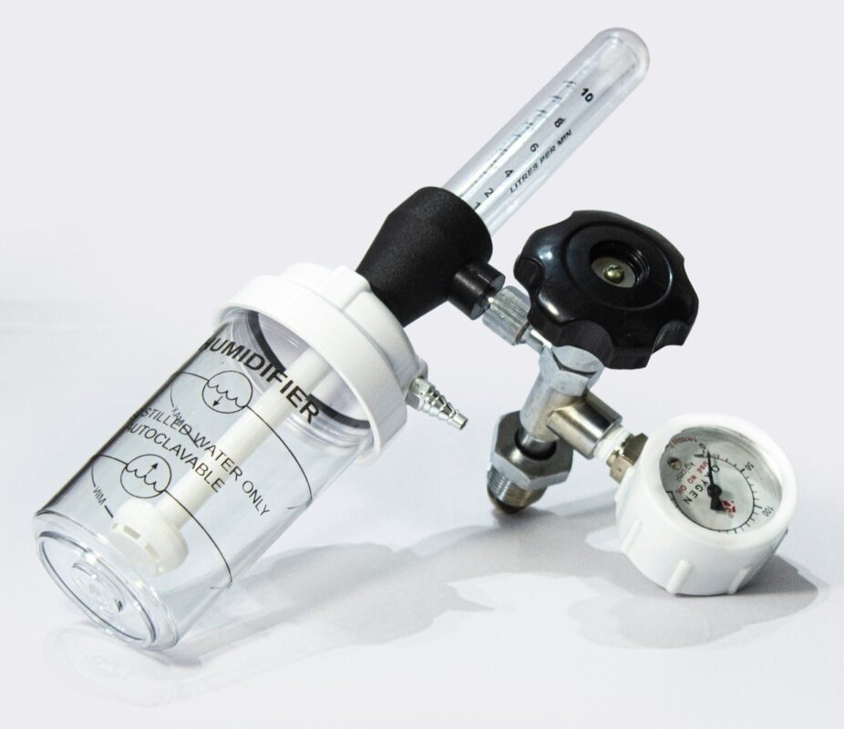 Oxygen Cylinder Flow Meter - Grand Medical Corporation